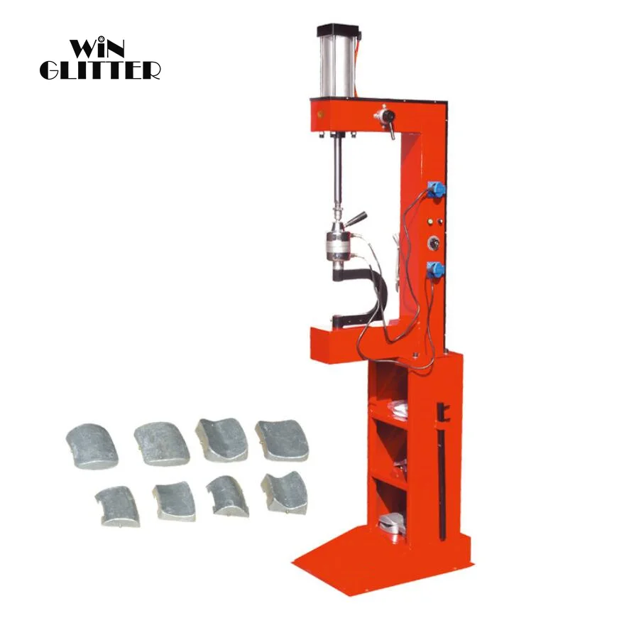 Automotive repair portable thermostatic vulcanizing tire repair machine ...