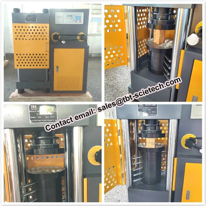 Tbt 1000kn Pc Controlled Universal Testing Machine For Rock And ...