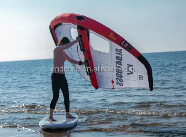 OEM Color Inflated air Kitesurfing Kite Outdoor Sports Inflatable Wind ...