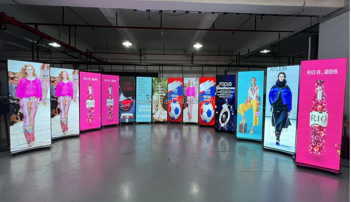 Screen Digital Hd Poster Stand LED Screen P2 for Events