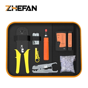 Network Repair Tool Kit Rj45 Rj11 Rj12 Network Lan Cable Tester Rj45 ...