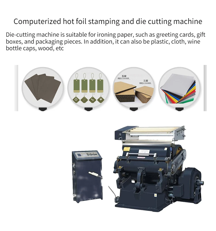 Semi-automatic Flat Bed Creasing / Die Cutting Machine - Buy Hot Sale ...