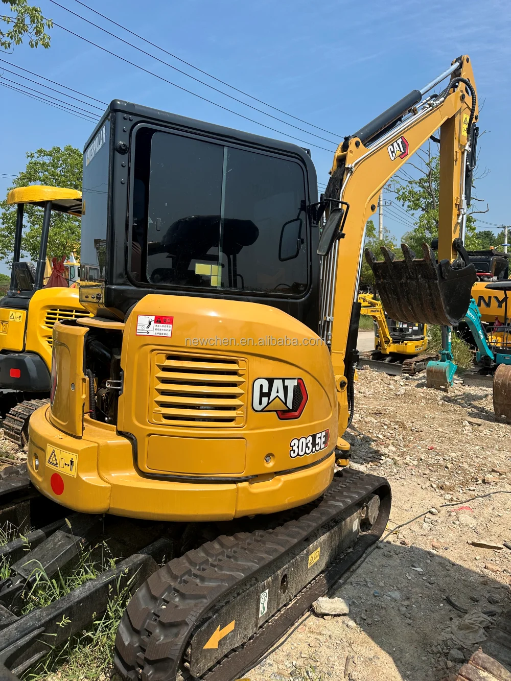 Japan Used Mini Excavator Cat303.5E 303.5 303ecr Crawler 3 Tons Second ...