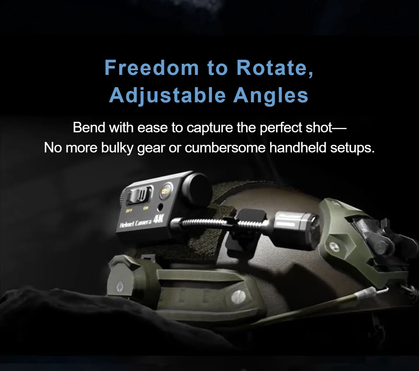 Hot Selling RunCam 4K Helmet Camera Crystal Clear Vision Drone ...