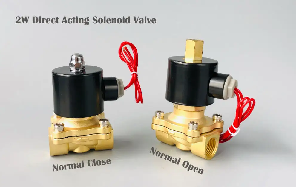 2W-25 1" 2W Series Solenoid Brass Water Valve - 1 Year Warranty