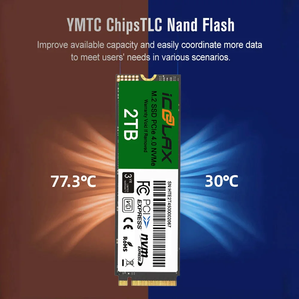 ICOOLAX Nvme M2 Ssds - High Performance Storage Solutions