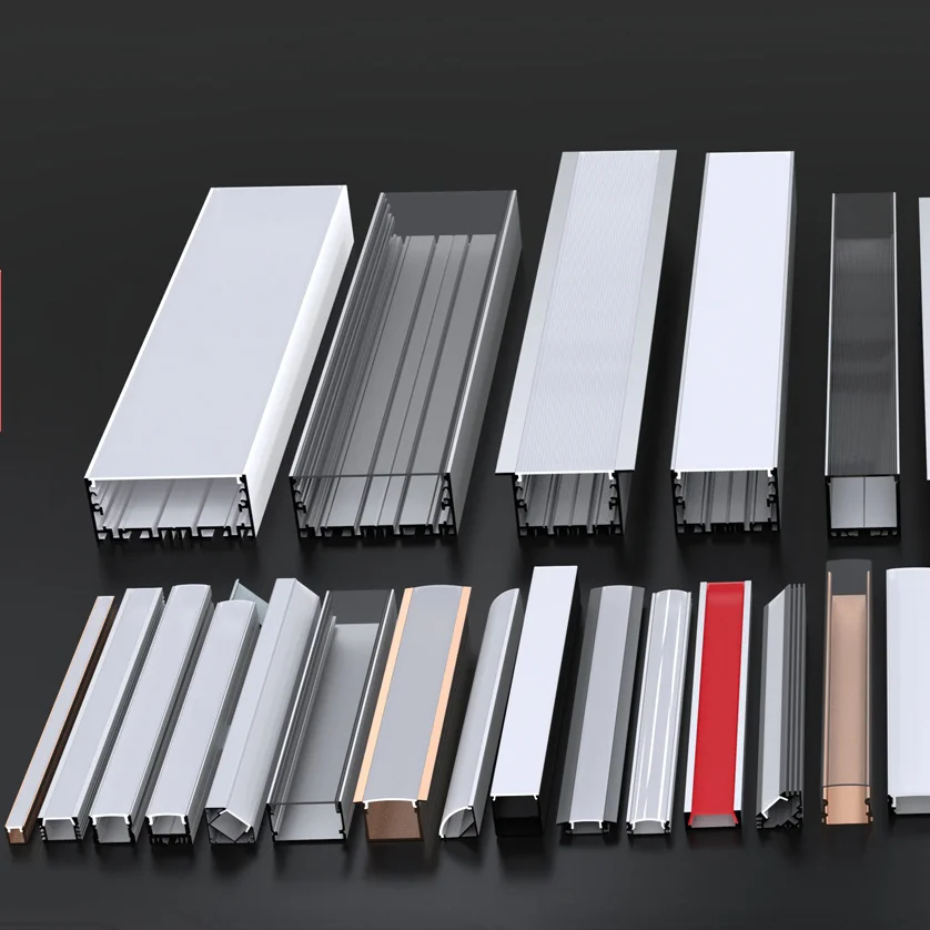 30mm Led Profile Light Aluminum Tile Trim Profile Customized Dies ...