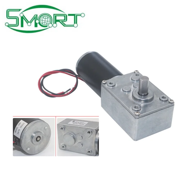 Smart Electronics~5840-31zy Dc12v 24v Strong Torque Turbo Worm Geared ...