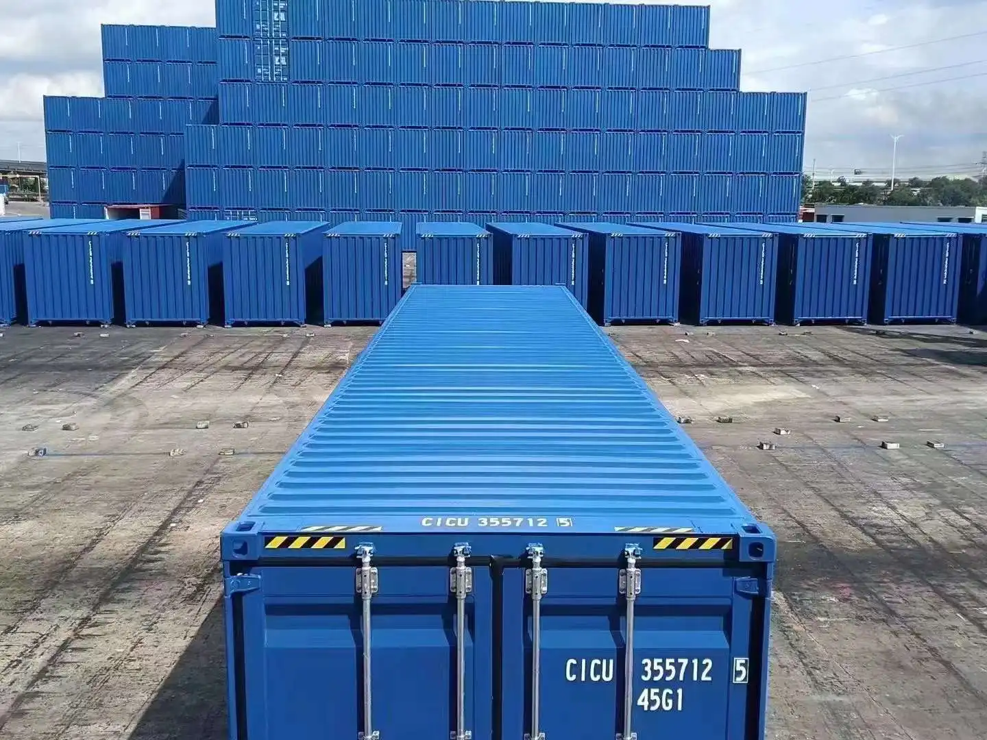 Used 40 Feet Shipping Container for Sale | Customized Corten Steel | OEM