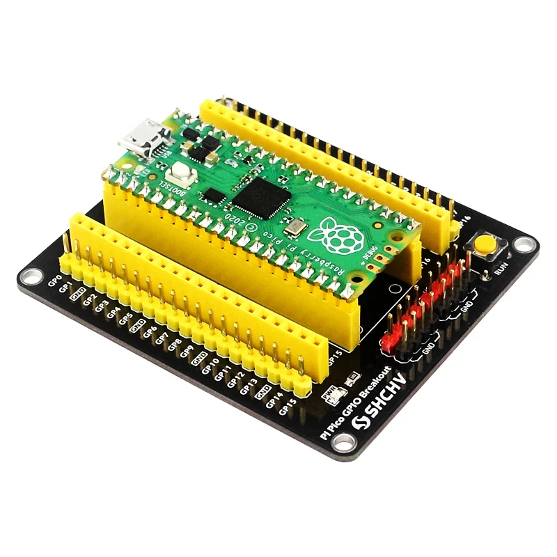 Raspberry Pi Pico GPIO Breakout Extender - DIY Expansion Board