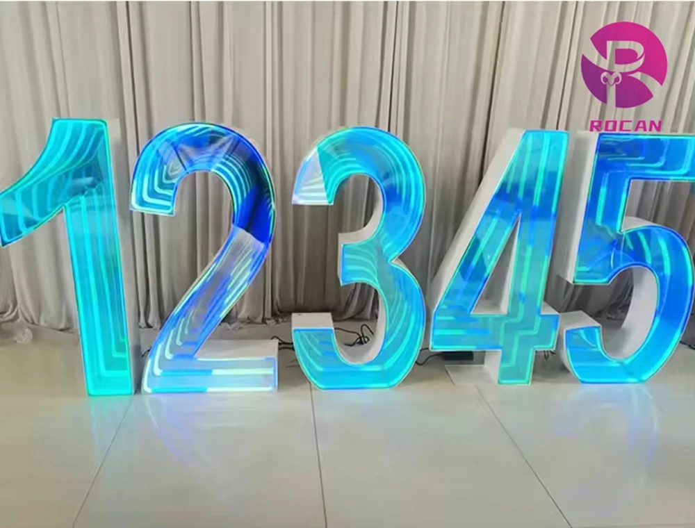 Giant Marquee Letter Infinity Abyss Color Changing Marquee Letter Love ...