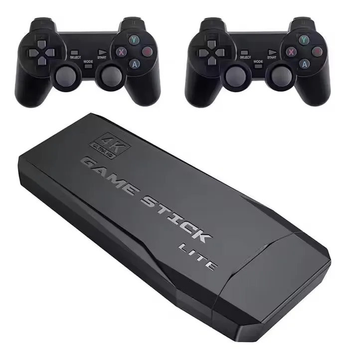 Super Arcade Y3 Mini USB Game Stick 4K Video Game Console Built In 3500 Classic Games Retro Player Double Wireless Controller Alibaba