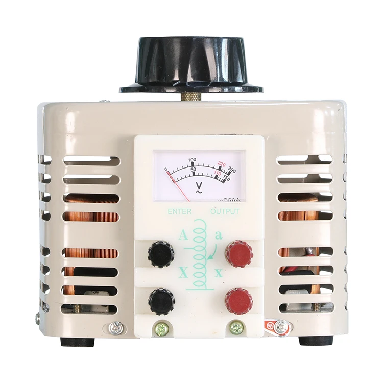 TDGC2 Manual Voltage Regulator / Variacs 1KVA 2KVA 3KVA 5KVA 10KVA 20KVA Single Phase AC Voltage ...
