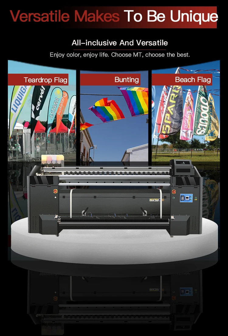 Mt Full Color Digital Inkjet Flag Printing Machine To Make Custom Flags ...