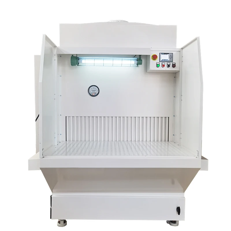 Movable Dry Type Downdraft Table Dust Absorb Extraction Bench Downdraft ...