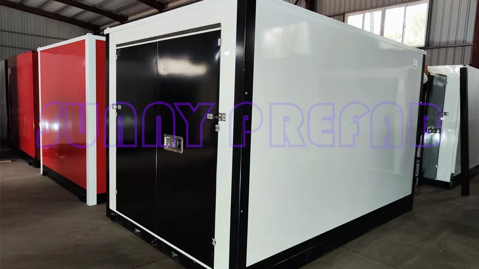 8'10'12' Feet Mini Steel Assemble Mobile Moving Portable Container ...