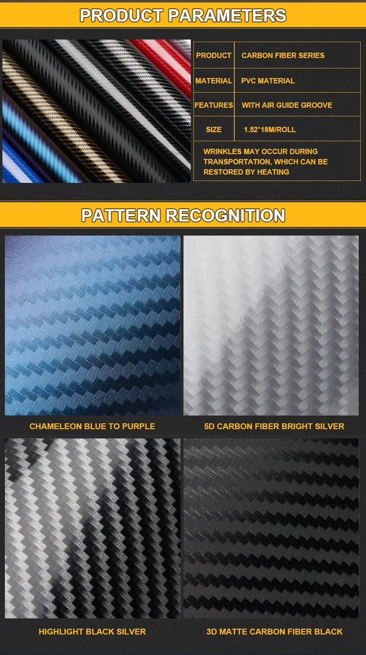 KMLPPF TPU Carbon Fiber Film - Durable & Versatile Protection