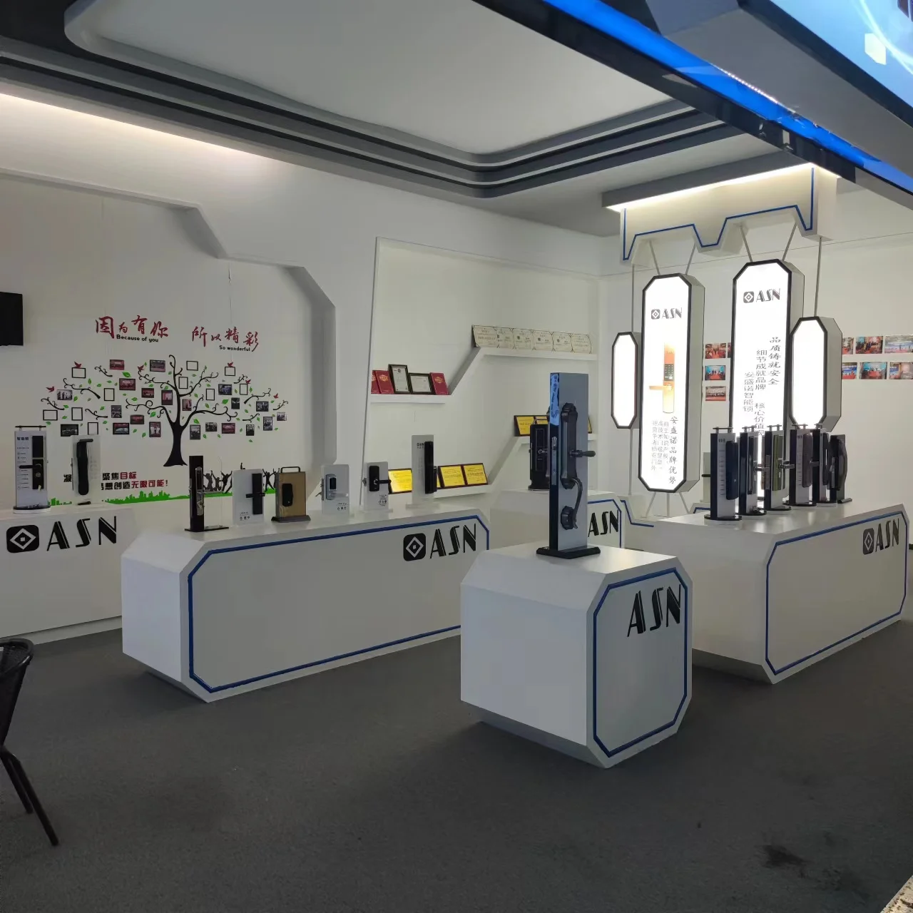 Smart Door Lock Split Intelligent Lock Zinc Alloy Passcode Lock For ...