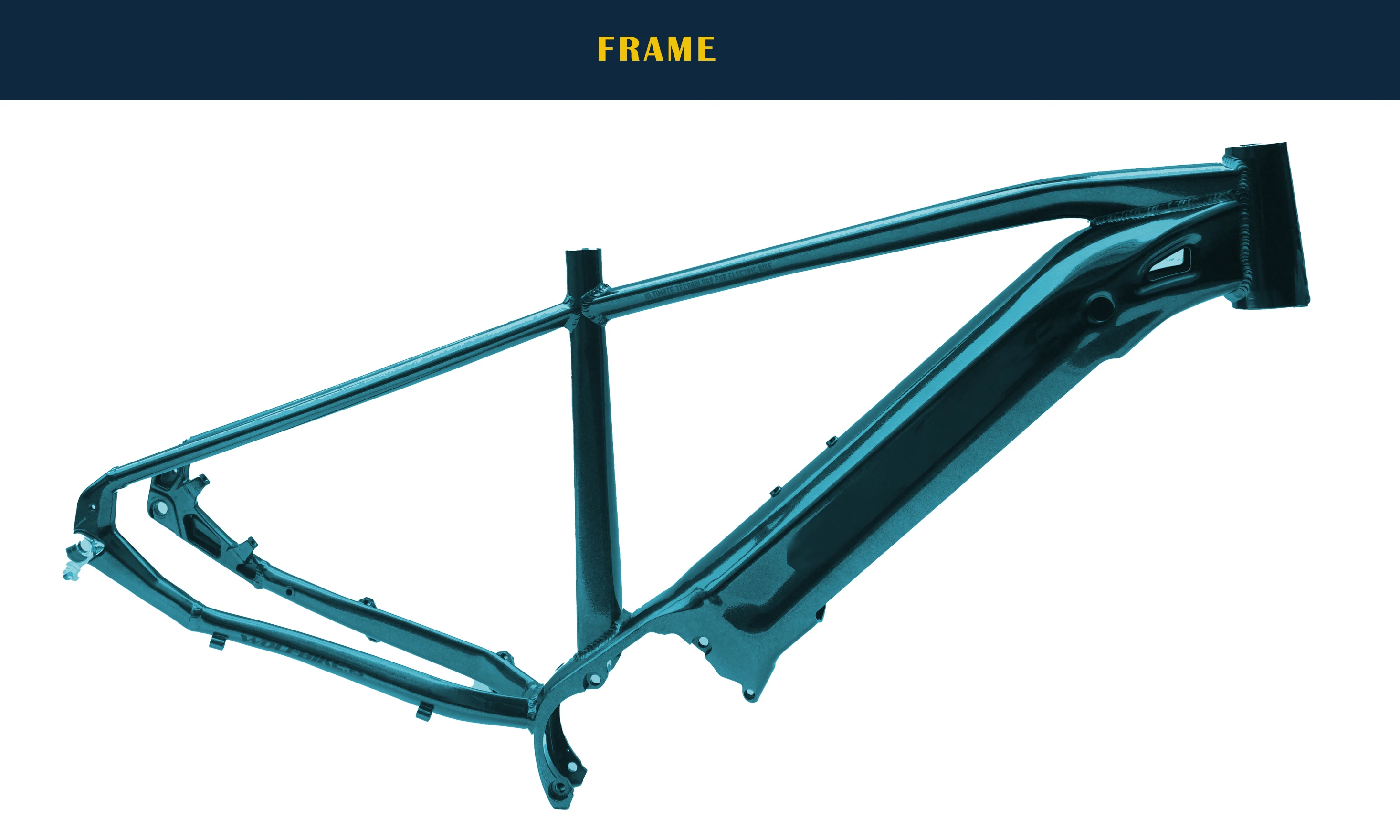Bafang M620 E Cycle Frame - Mountain Bike with Mid Drive Motor