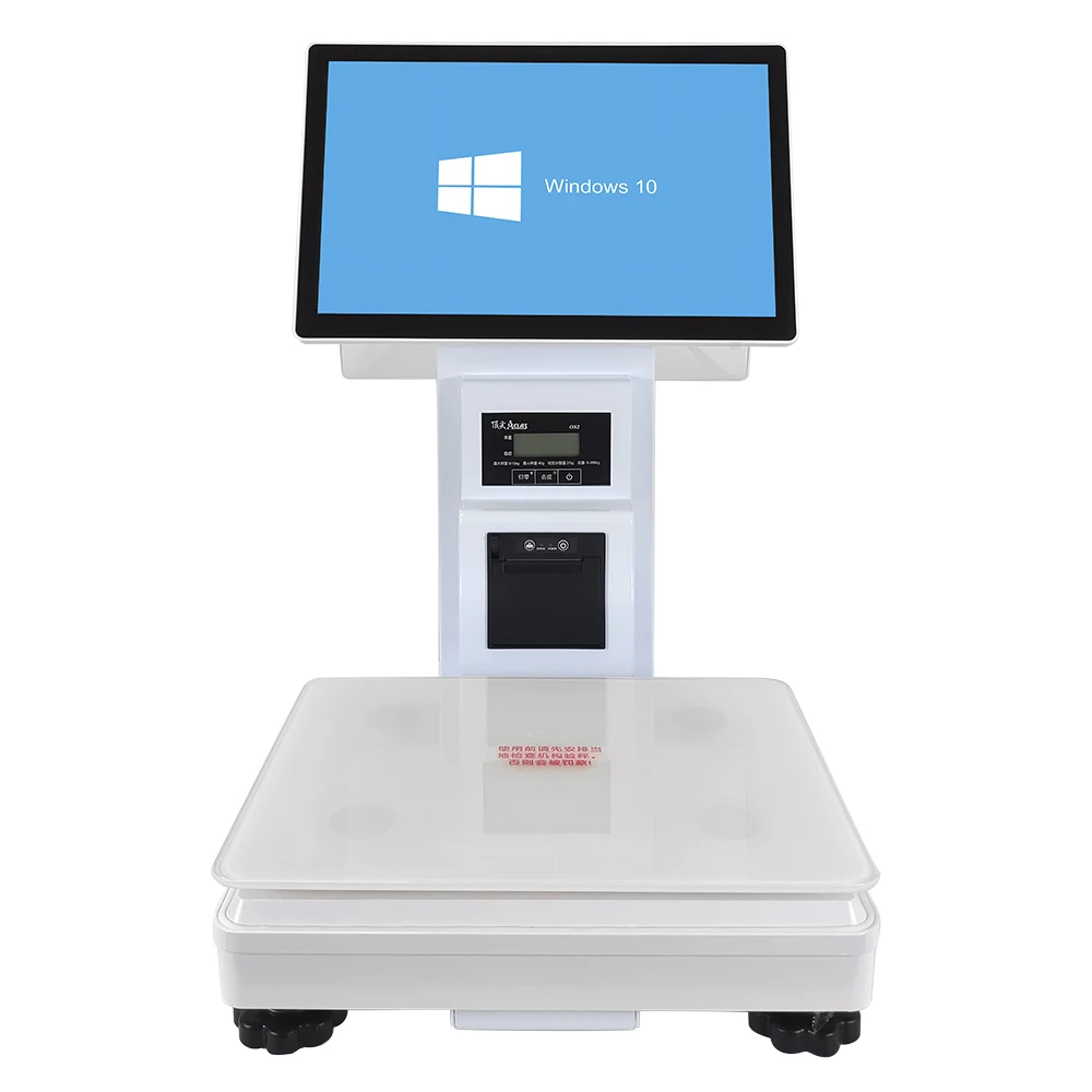 Ai Pc Scale Supermarket Weighing Scale Weighing Touch Cash Register Pos ...