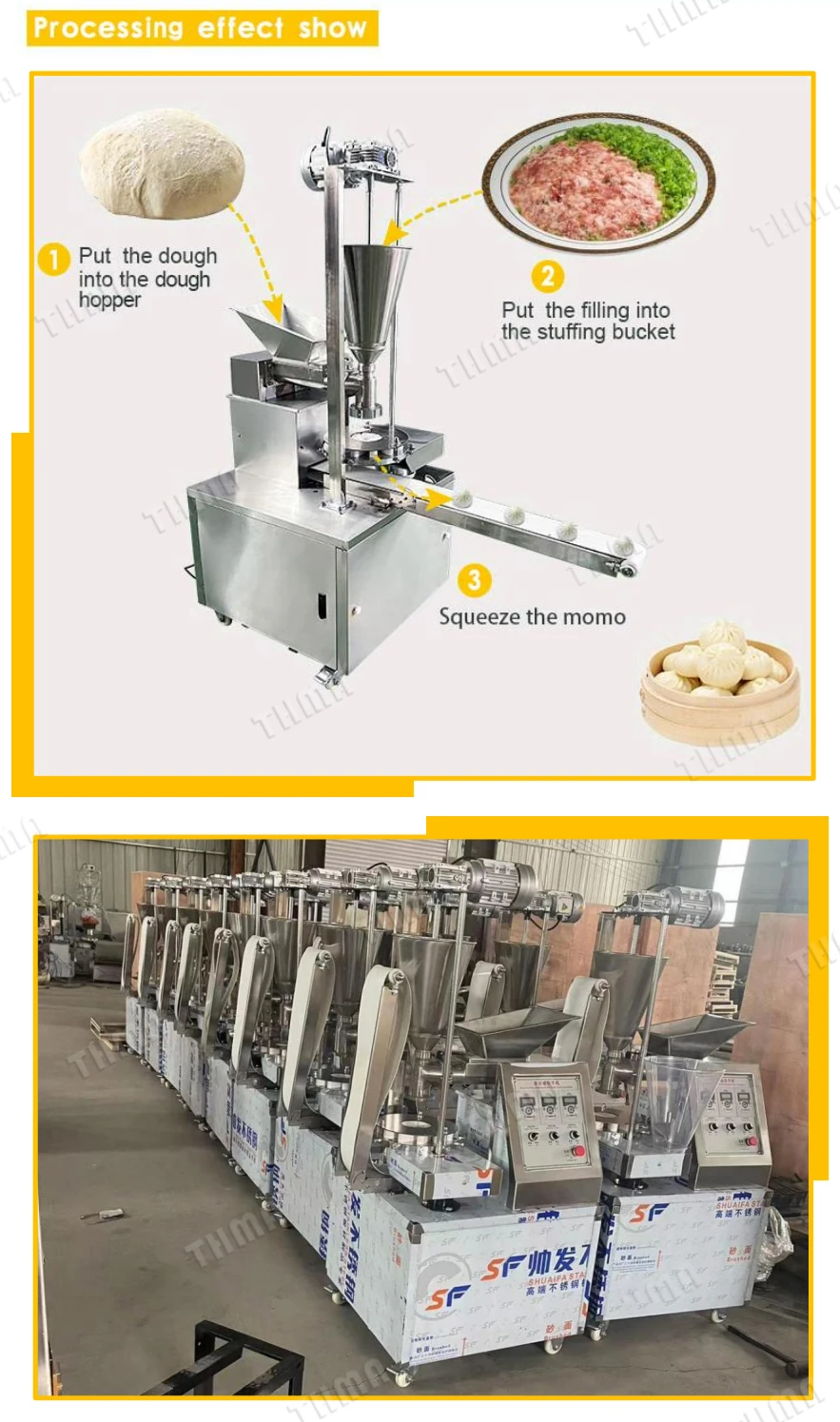 Mini Automatic Momo Somosa Ravioli Machine Small Momo Roti Making ...