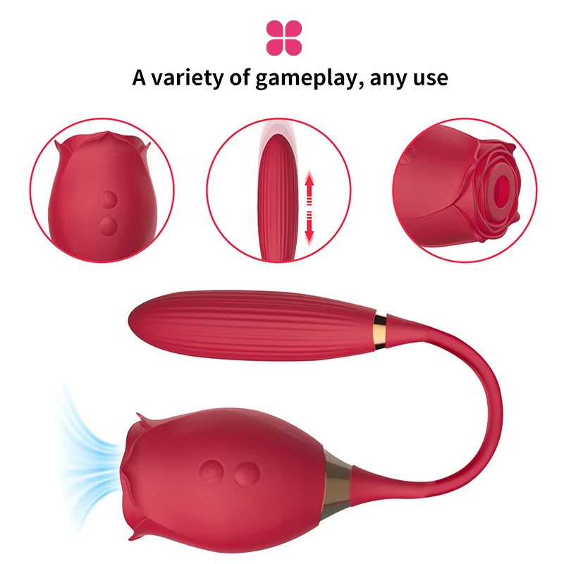 Iso Bsci Factory Adorime Rose Clitoral Vibrator Sucking Vibrator For