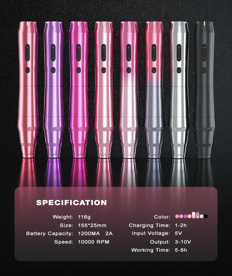 Biomaser Dermografo Pmu Inalambrico Microblading Machine Permanent ...