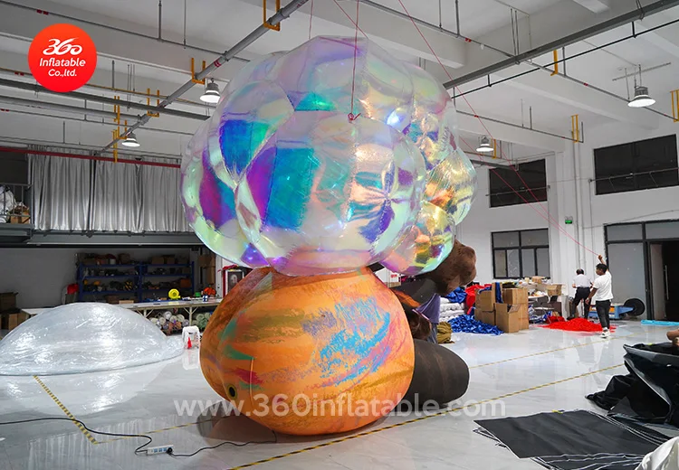 Custom Big Pvc Colourful Cartoon Mascot Inflatables Inflatable With ...