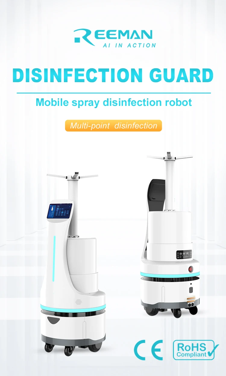Unmanned Security And Disinfection Robot Autonomous Robots In ...