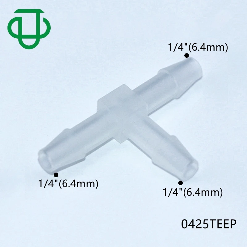 Plastic T Shape Pipe Joint Barbed Tube Fitting - 3 Ways Tee