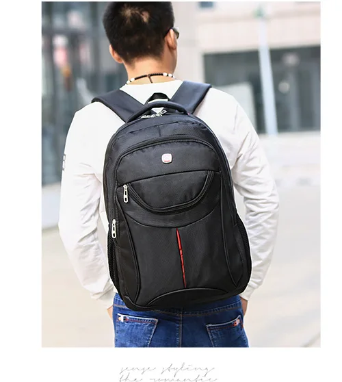 17 Inch Computer Men Travel Casual Sports High Capacity Laptop Backpack ...