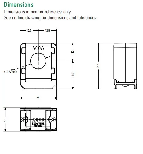 M10/m8 Zcase Bmz Series Battery - Mounted Bolt - 32v Bolt-down Battery ...