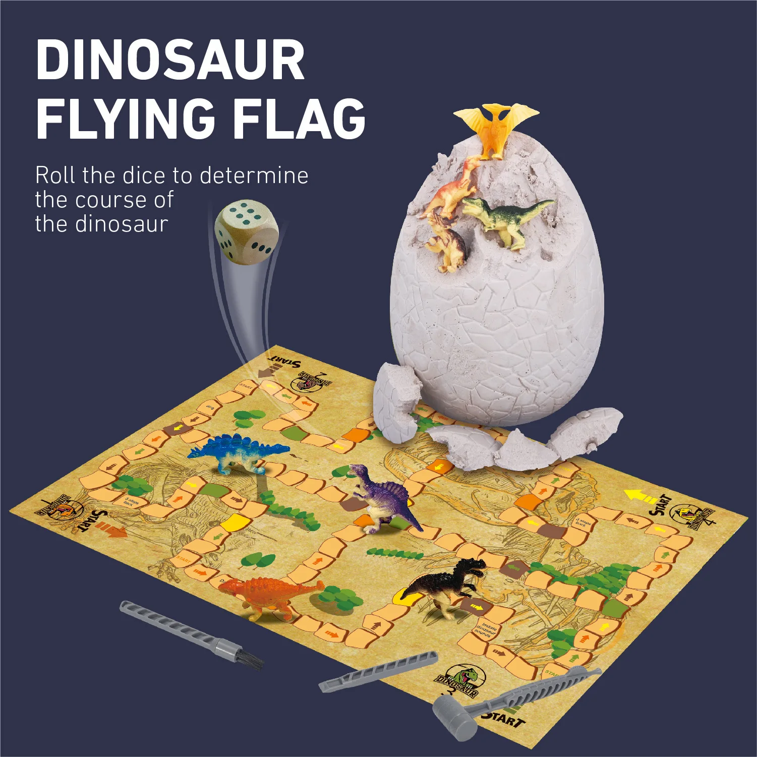 Dinosaur Egg Dig Kit - Educational STEM Toys for Kids