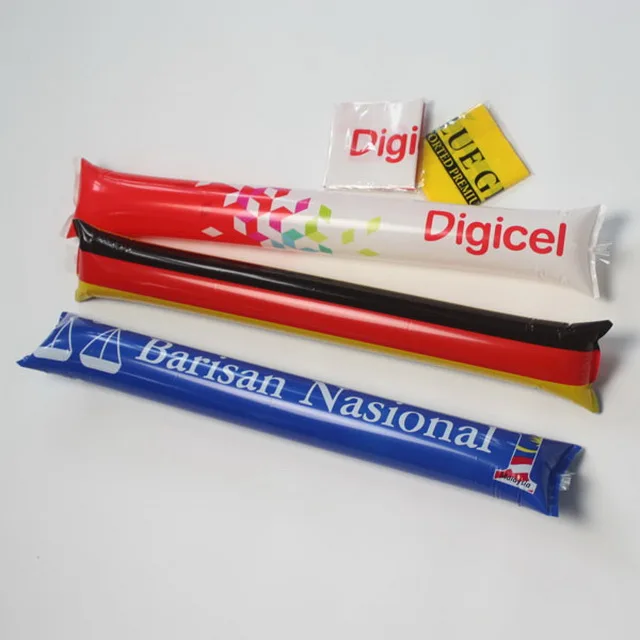 Customized LDPE Inflatable Clap Stick Cheer Stick Balloon