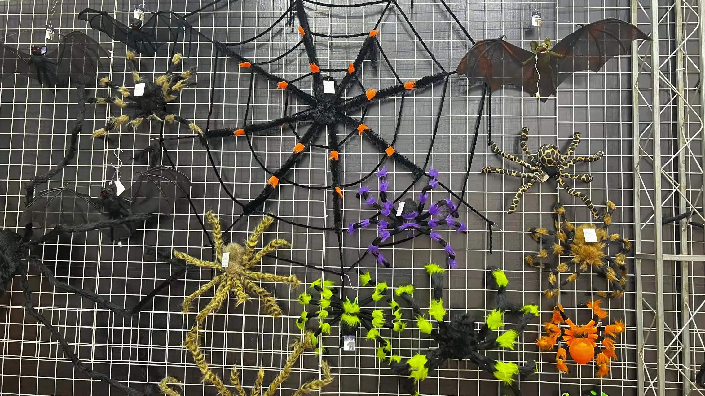 Halloween Black Spider Scary Big Spider for Outdoor Decorations ...