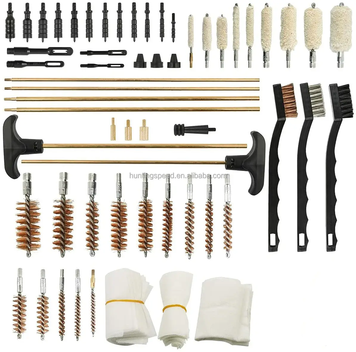 Universal Gun Cleaning Kit - 62pcs Tools for All Guns