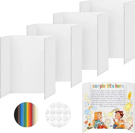 Cardboard Poster Board Stand A4 Poster Board For School Office And ...