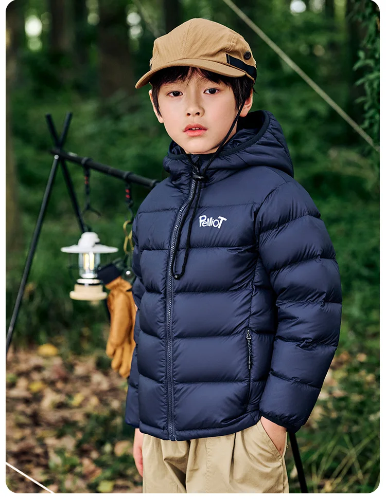 Pelliot Kid Down Jacket 2023 Winter Children's 700 Filling White Duck ...
