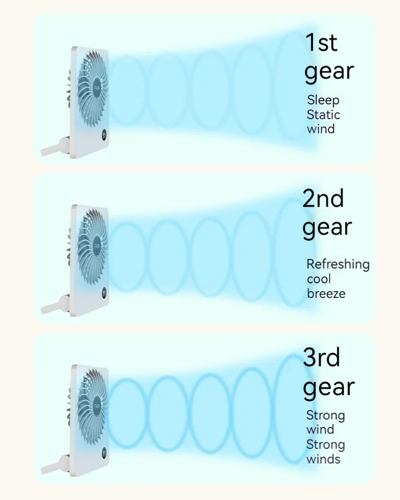 Wholesale Ventiladores Portable Charging Table Fan Multi-function ...