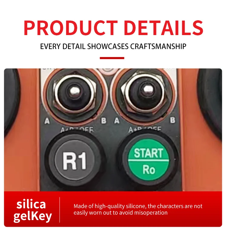 Saga1-l40taiwan Wireless Industrial Remote Control Double Rocker,Control 4 Directions,For Gantry ...