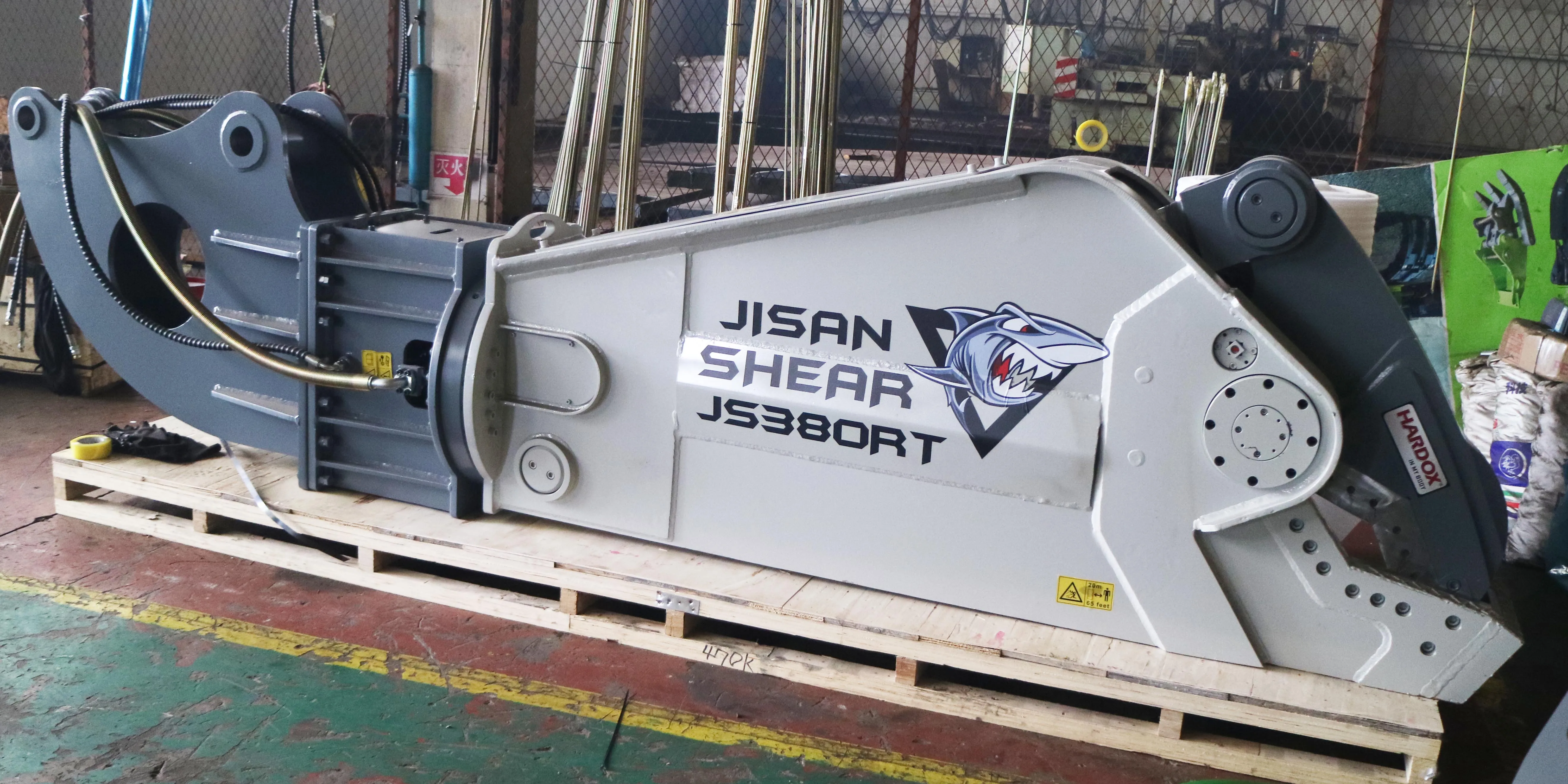 Jisan Hydraulic Shear Metal Scrap Steel Hydraulic Eagle Shears For ...