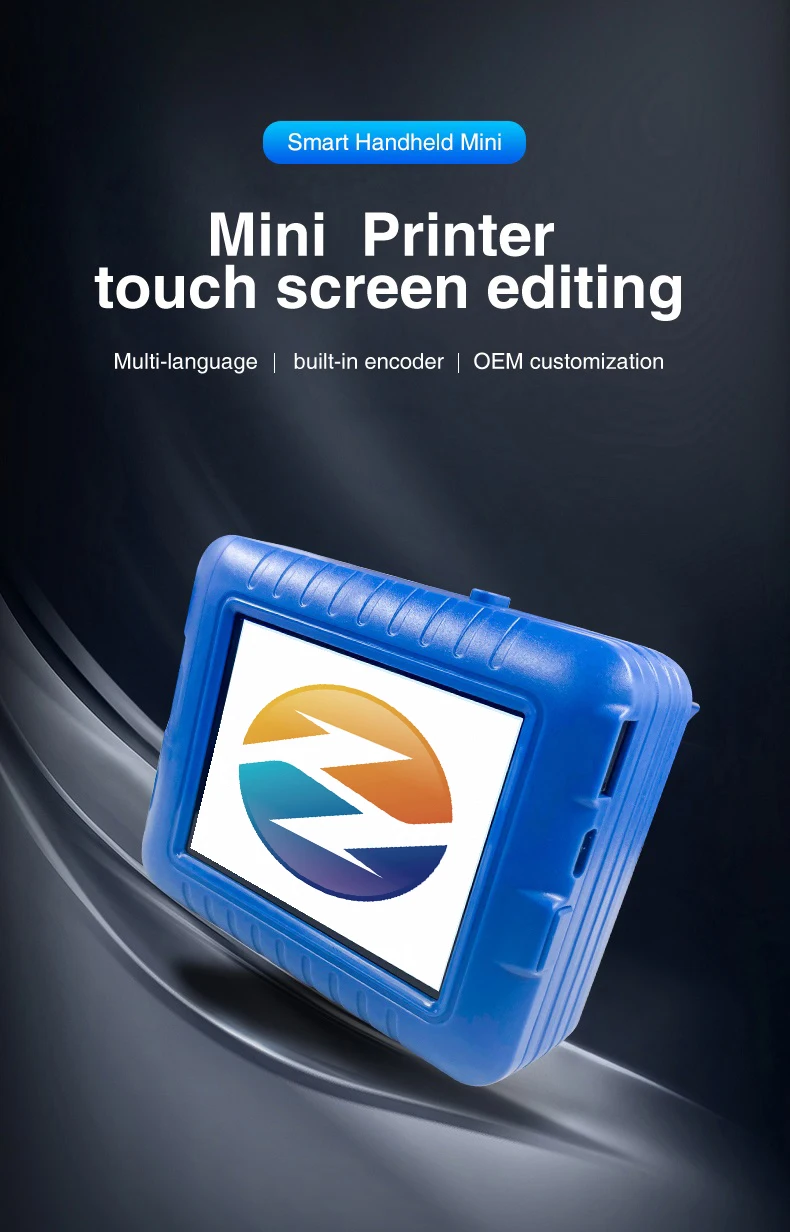Mini Printer Handheld Inkjet Printer Hand Held Portable Ink Jet Printer ...