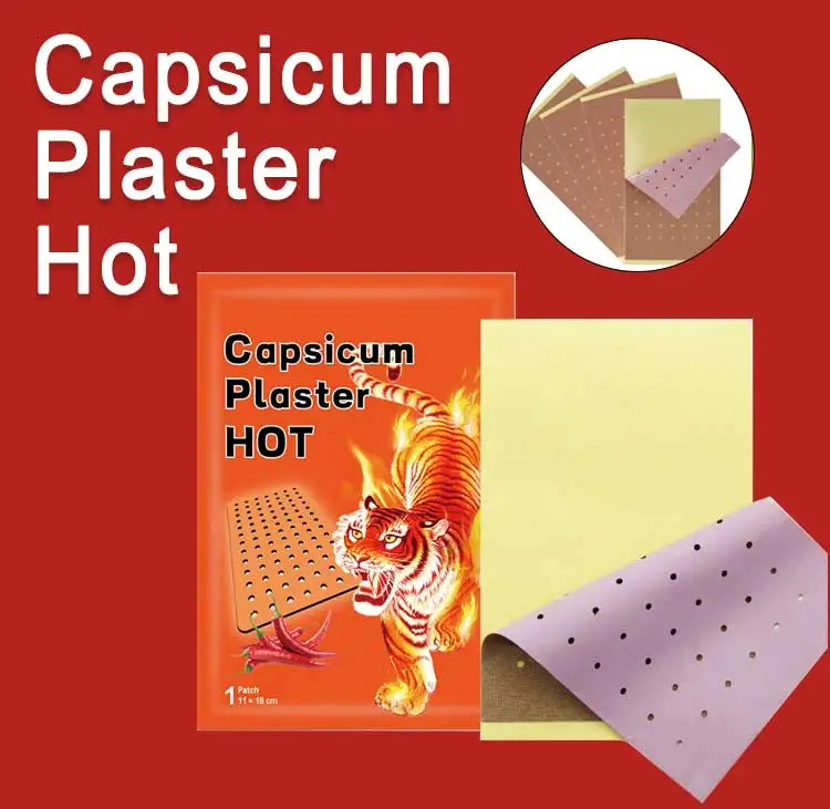 Hot Sale Capsicum Plaster For Relief Rheumatism And Lumbago Menthol And ...