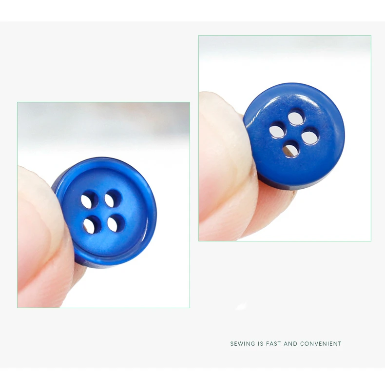 Low Price 1000Pcs/Bag Fancy 18L DIY Colorful Round 4 Holes T-shirt ...