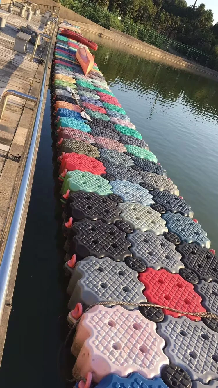 Roto-molded Floating Dock Modular Floating Pontoon Dock Blocks Modular ...