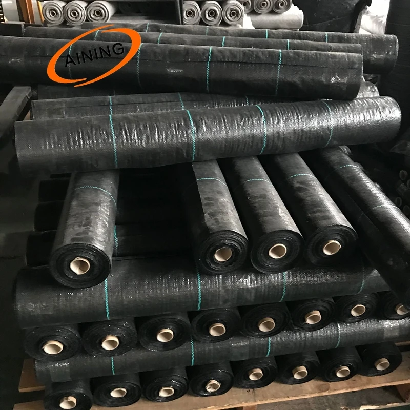 Pp Weed Mat Ground Cover / White Weed Control Mat Composite With Better ...