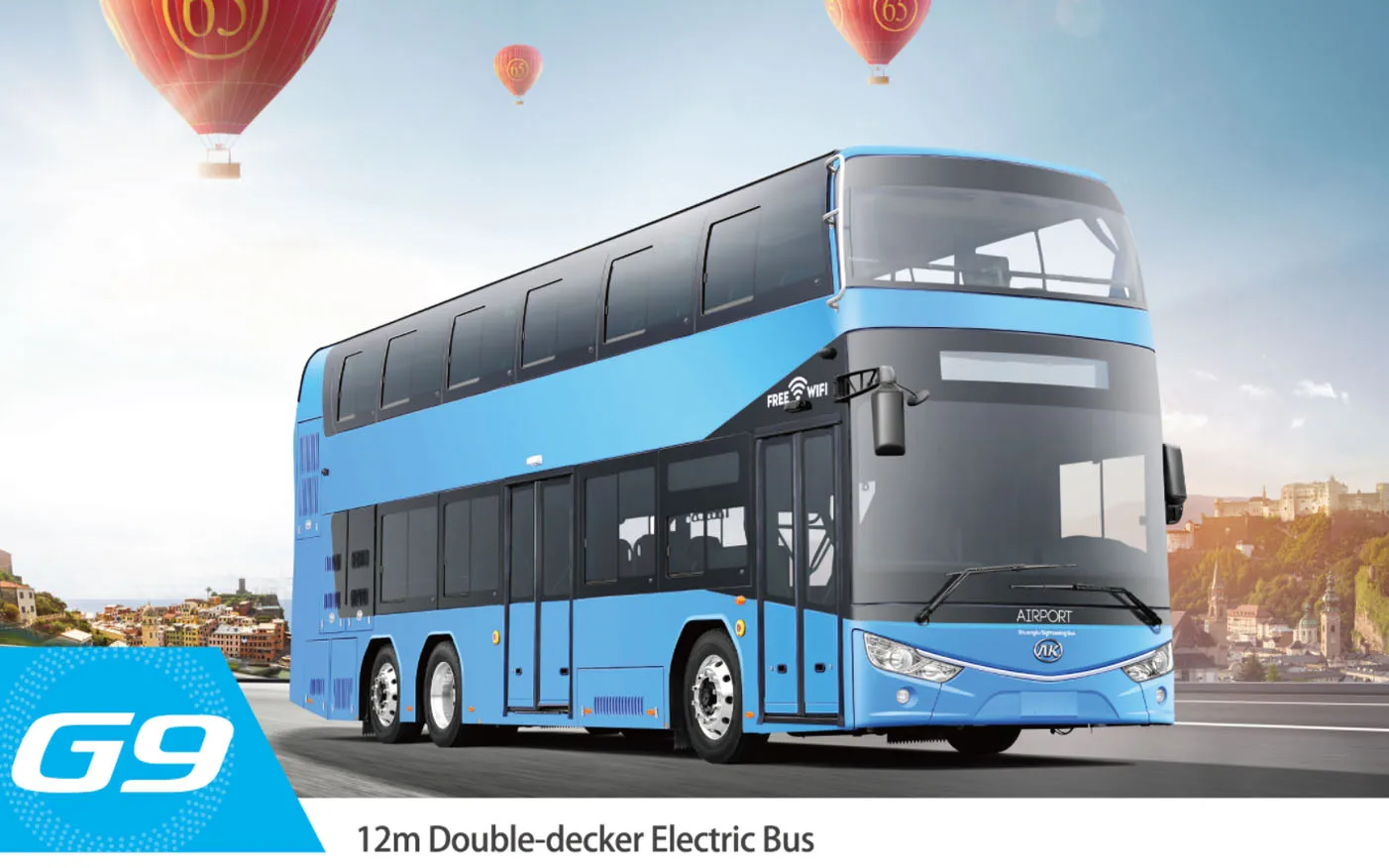 70 Seater Double-Deck Electric Bus - Efficient Transport