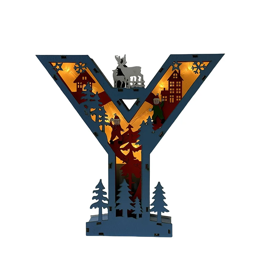 Letter Y Shape Wood Crafts Wooden Boxes Wall Signs Wood Crafts Home ...