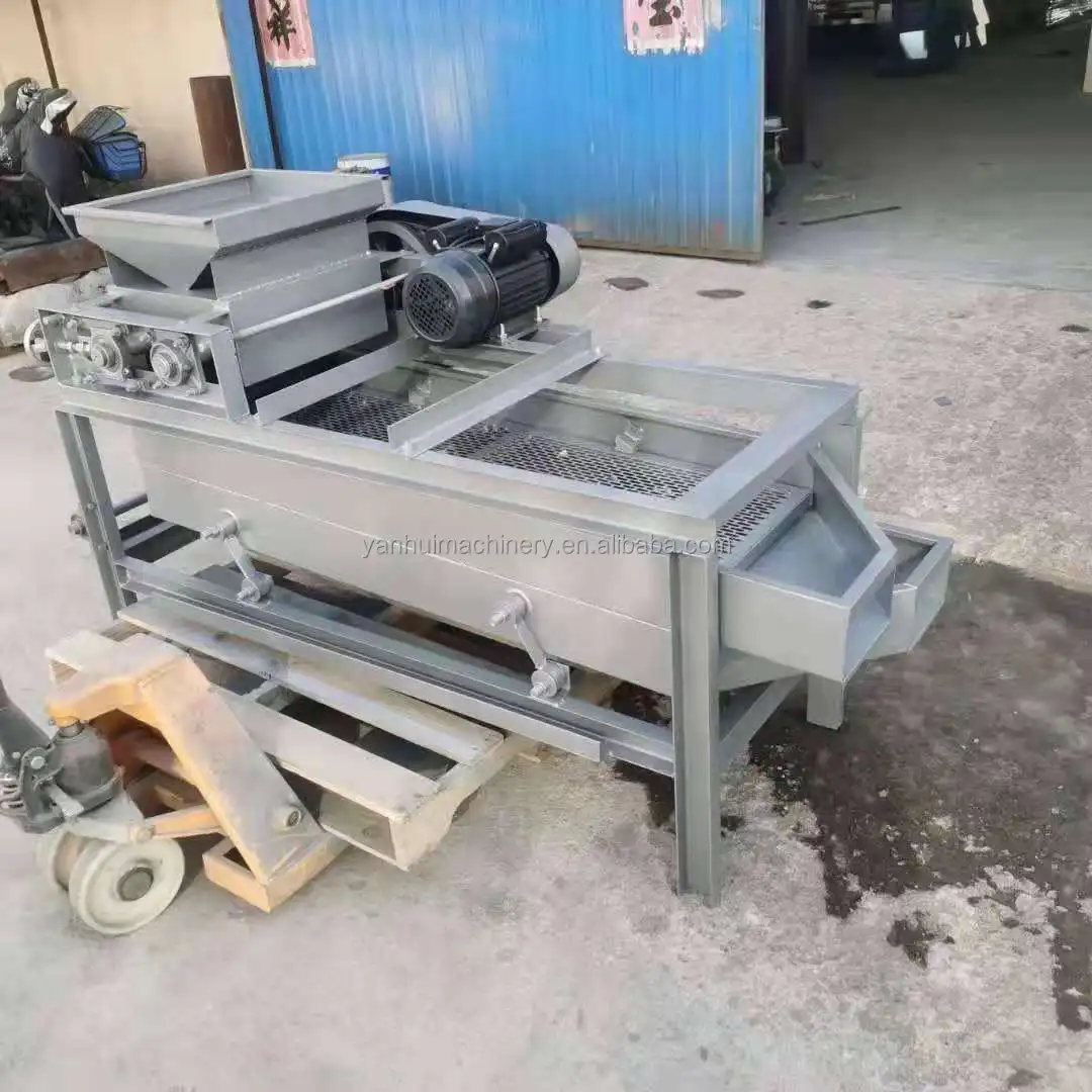 Commercial Automatic Cracker Sheller Walnut Nuts Pecan Almond Shelling ...