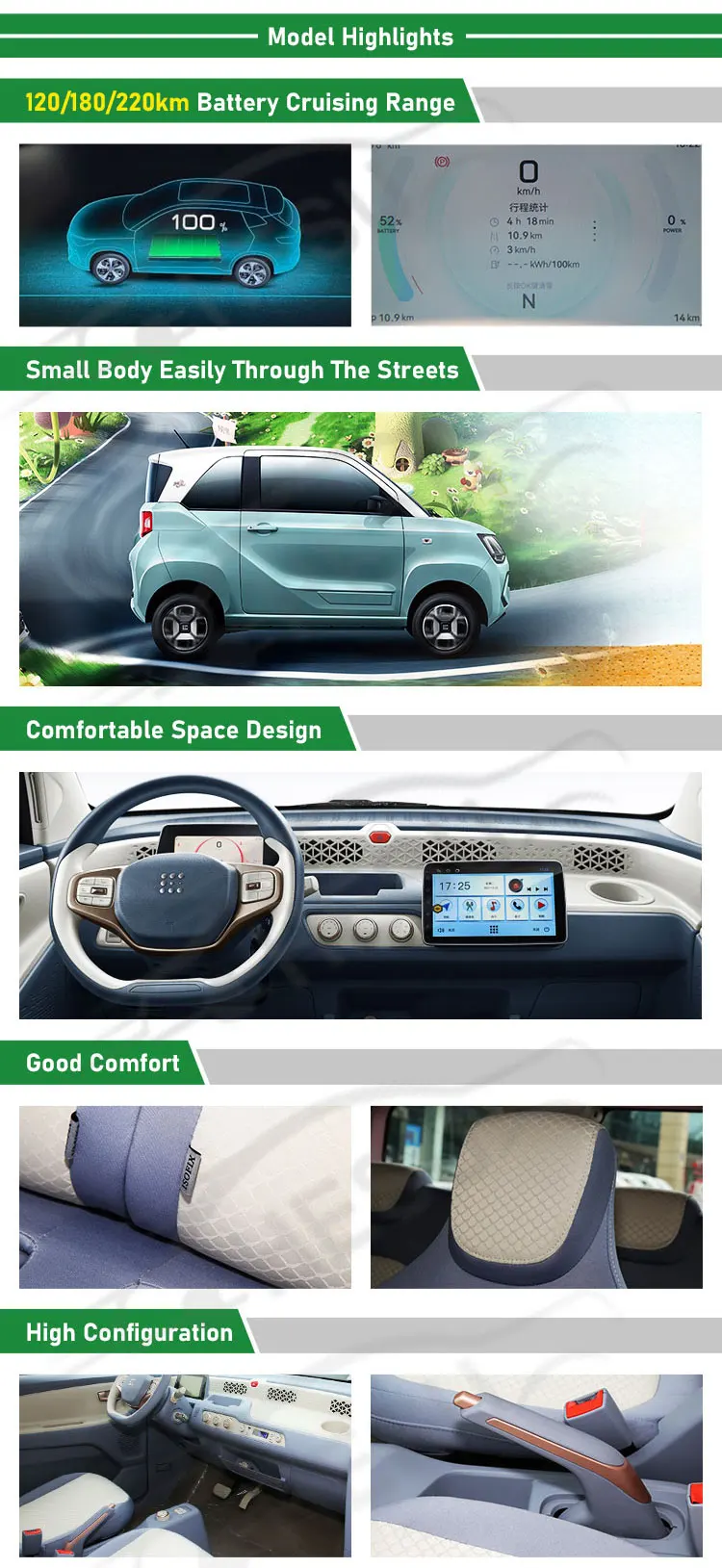 China Dongfeng Fengguang MINI EV 2021 2022 Used 0km High Speed Small Mini Ev 4 Wheels Four-seat ...